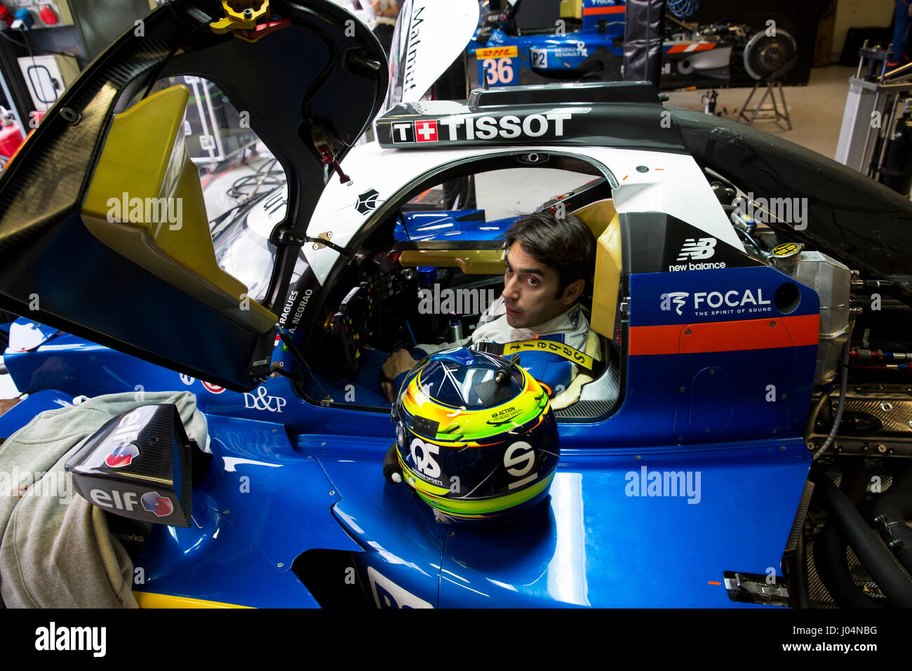 Monza, Italy - April 01, 2017: Alpine A470 - Gibson of Signatech Alpine ...