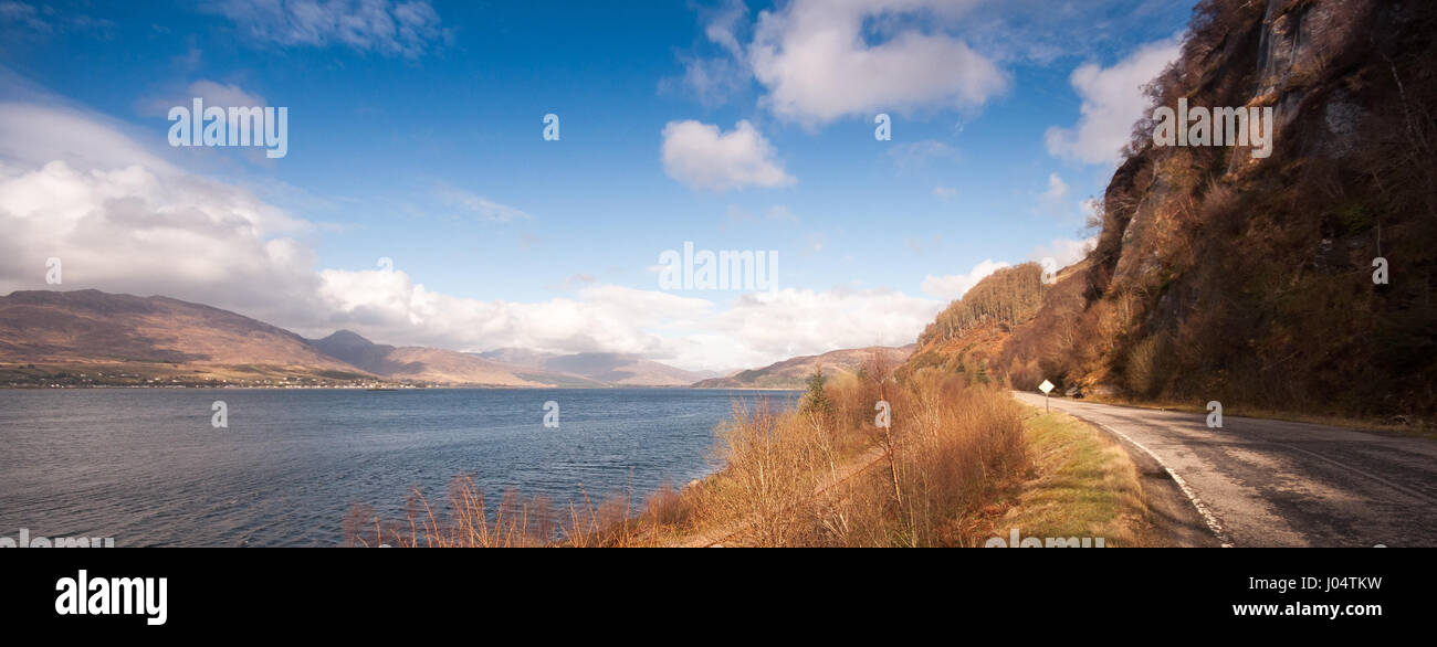 Strathcarron scotland loch hi-res stock photography and images - Alamy