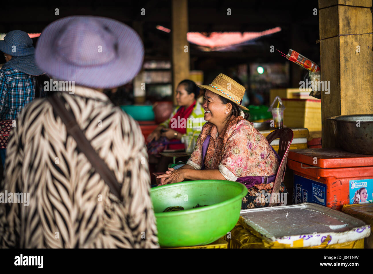 Crab market, Kep, Cambodia, Asia Stock Photo - Alamy