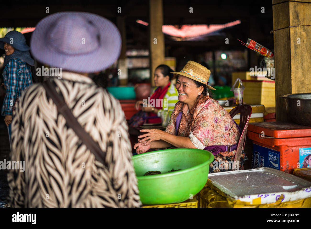 Crab market, Kep, Cambodia, Asia Stock Photo - Alamy