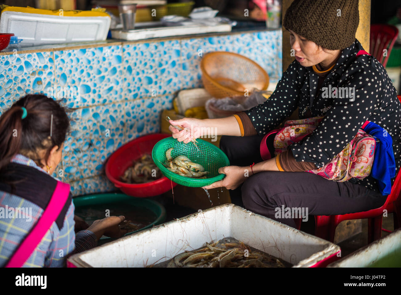 Crab market, Kep, Cambodia, Asia Stock Photo - Alamy