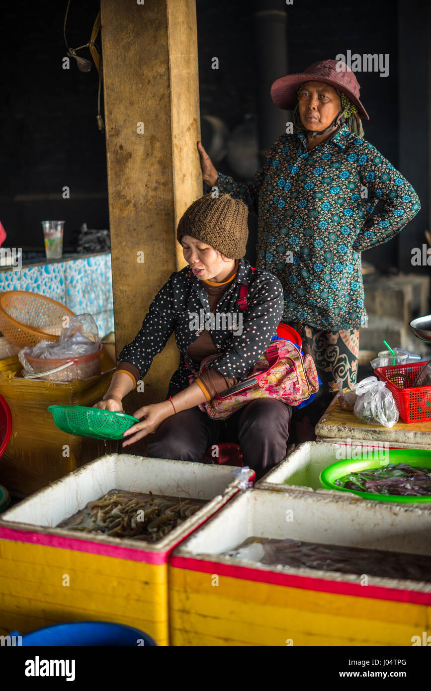 Crab market, Kep, Cambodia, Asia Stock Photo - Alamy