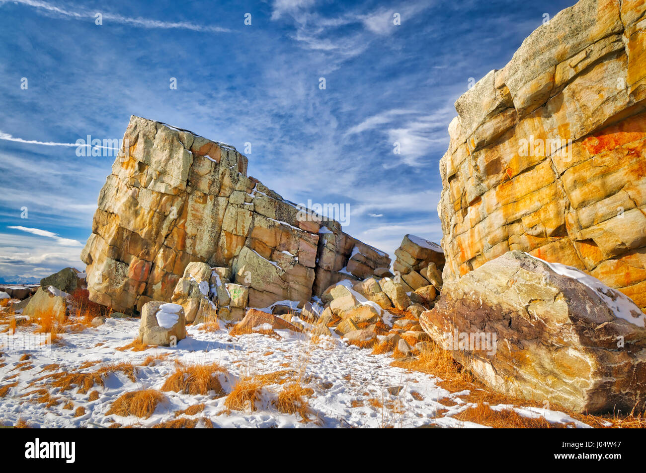 Erratic rock hi-res stock photography and images - Alamy