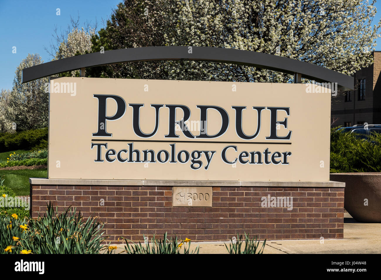 West Lafayette - Circa April 2017: Purdue Technology Center. This ...