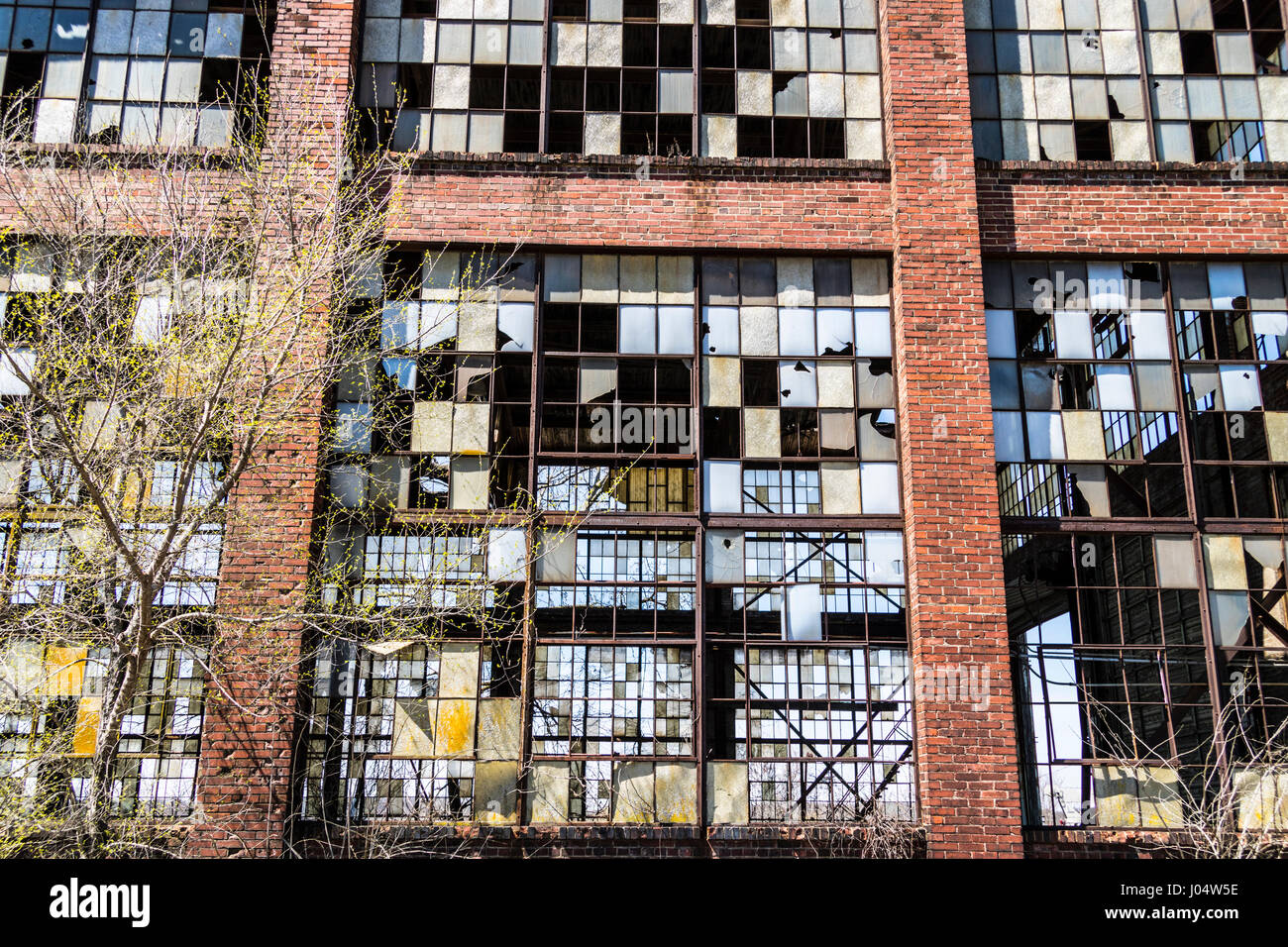 Urban Blight - Old Abandoned Railroad Factory VIII Stock Photo - Alamy