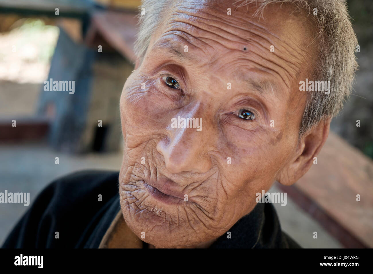 Thimphu Bhutan Old Man High Resolution Stock Photography and Images - Alamy