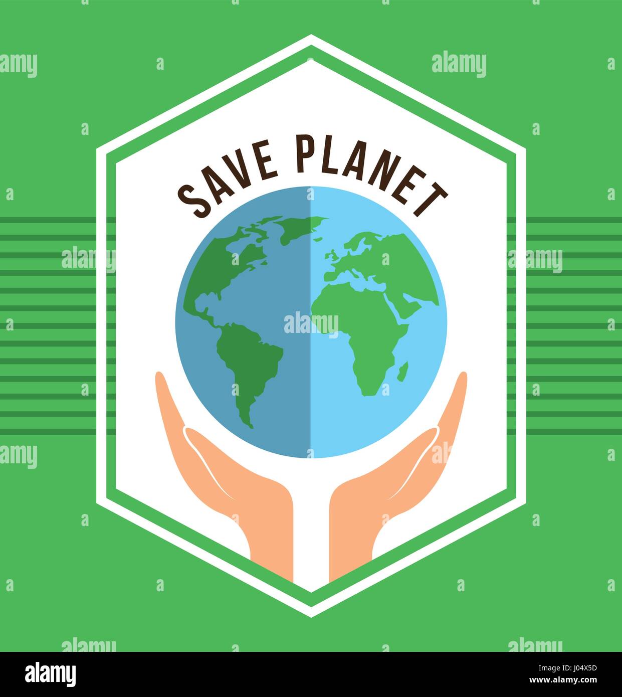 Sustainable planet support Stock Vector Images - Alamy