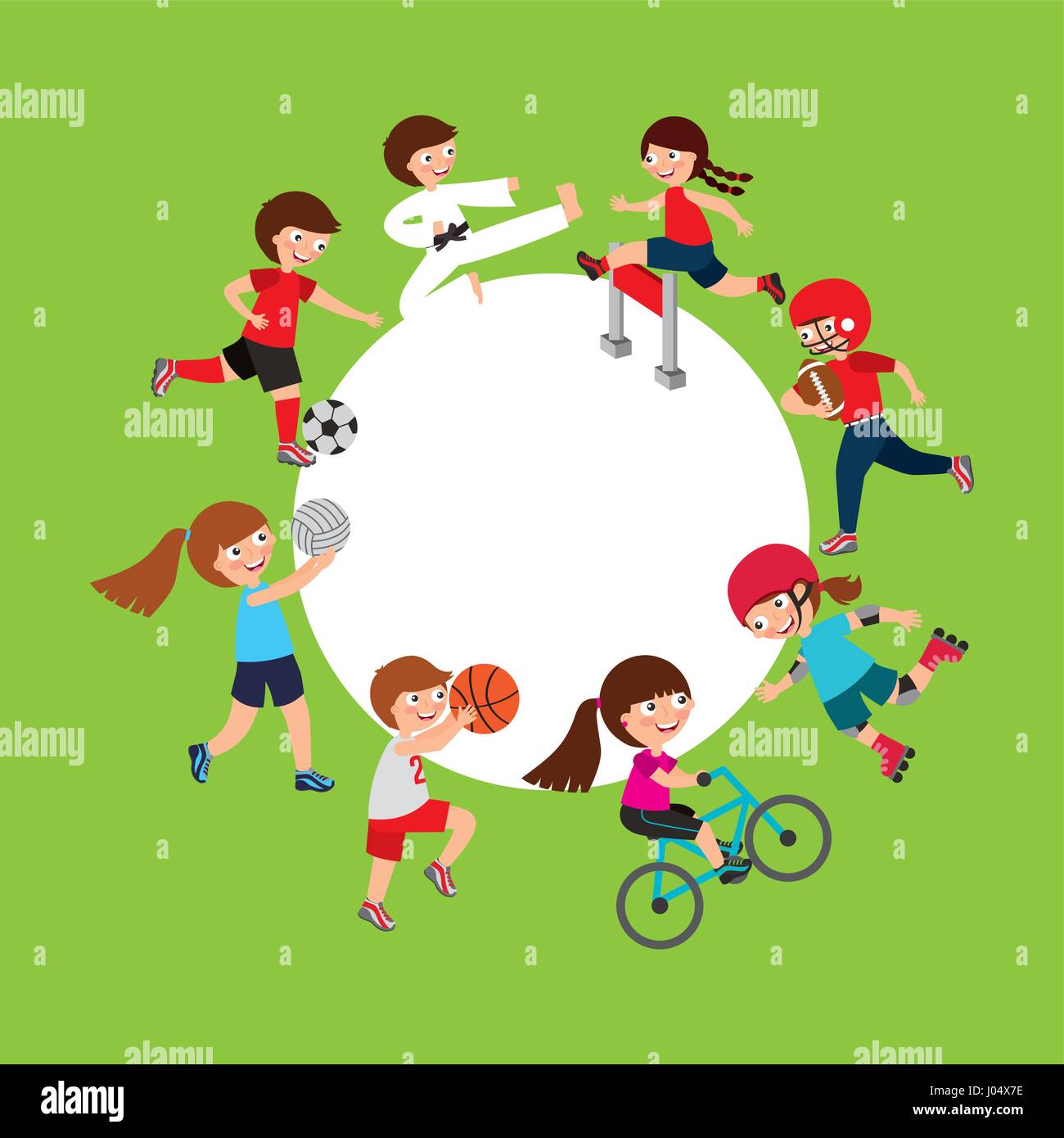 American karate Stock Vector Images - Alamy