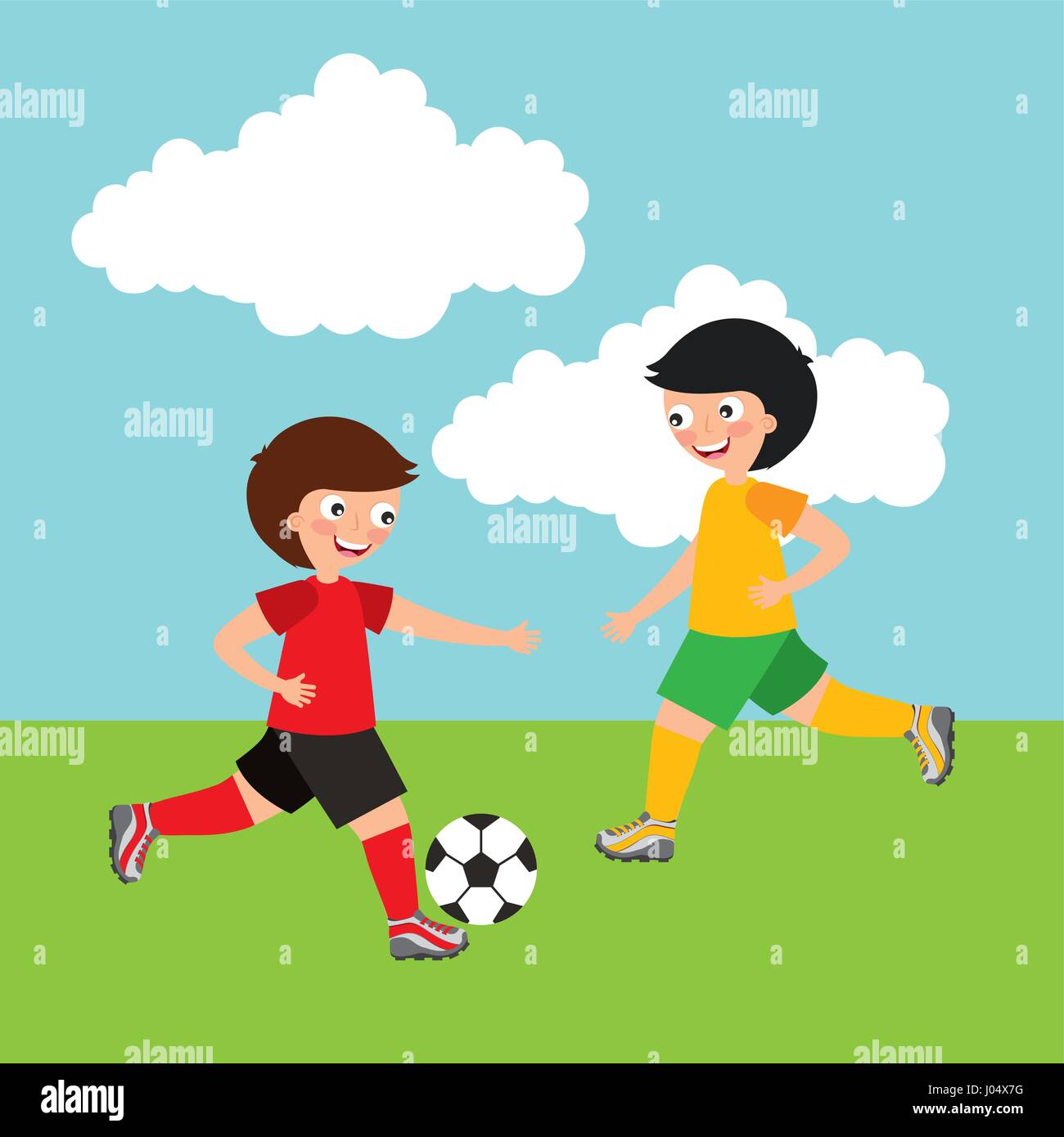 kids and sports design Stock Vector Image & Art - Alamy