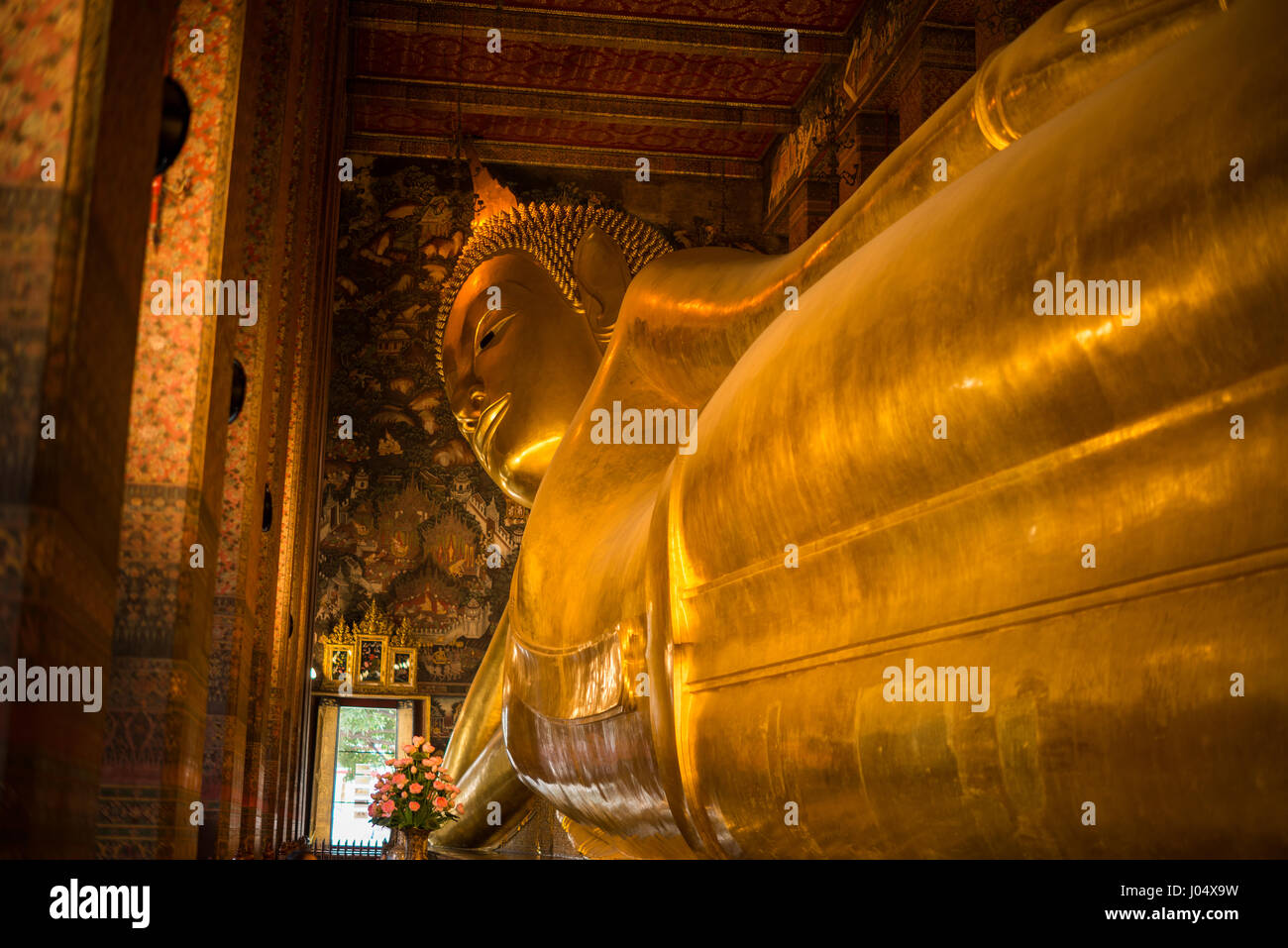 Wat Pho, Reclining Buddha, Bangkok, Thailand, Southeast Asia Stock ...