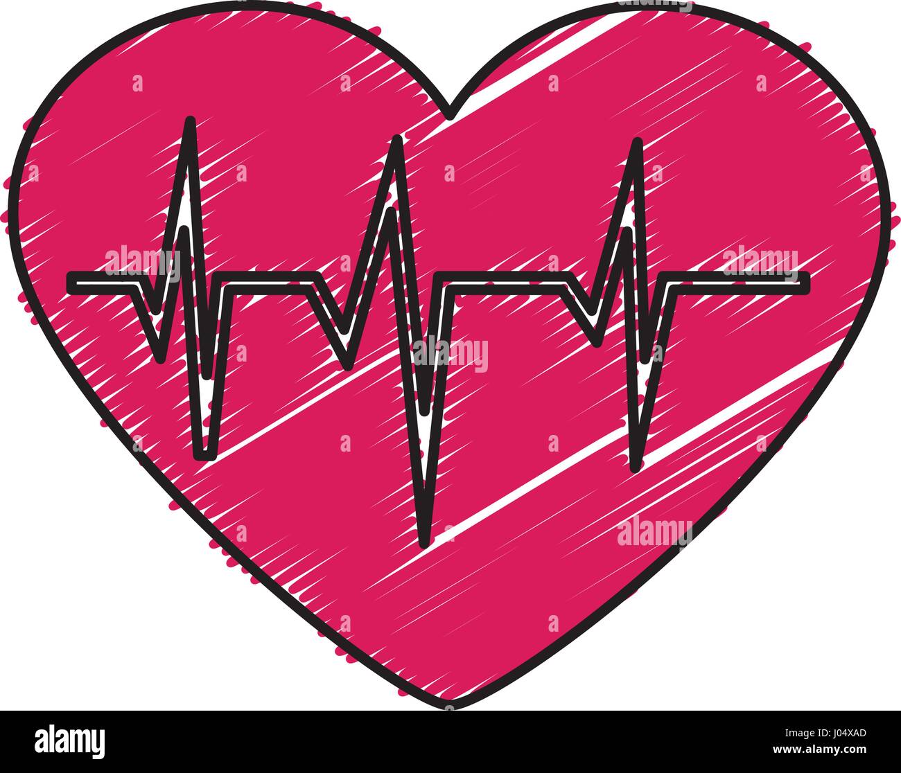heart cardio isolated icon vector illustration design Stock Vector ...