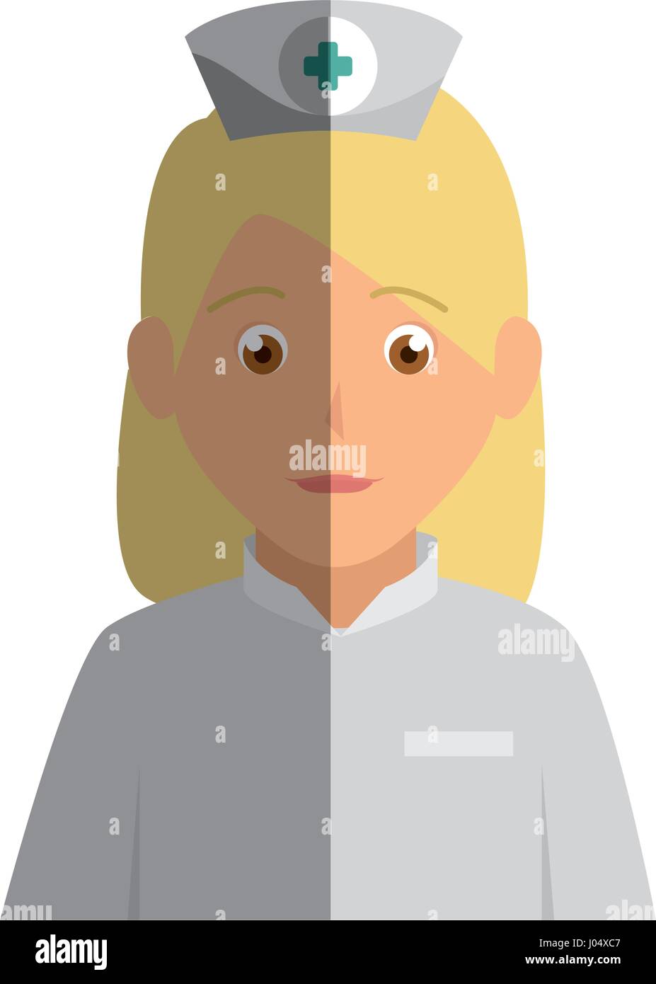 nurse avatar character icon vector illustration design Stock Vector ...