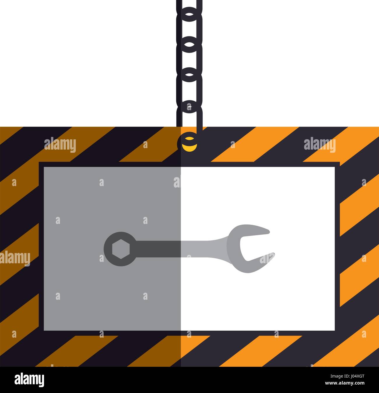 construction information label icon vector illustration design Stock ...