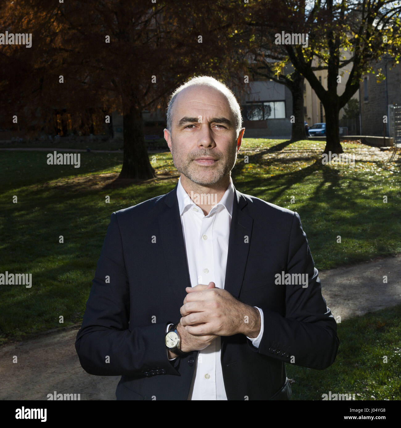 Portrait of Gilles Boyer 08/11/2015 ©Philippe MATSAS/Opale Stock Photo ...