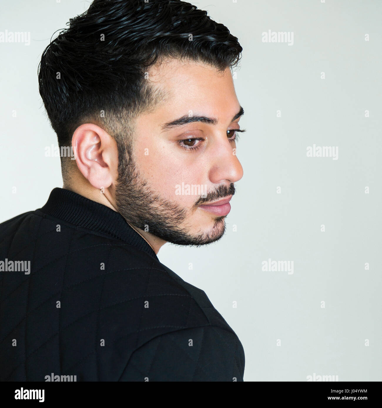 Portrait of Lyes Louffok 17/12/2015 ©Philippe MATSAS/Opale Stock Photo ...