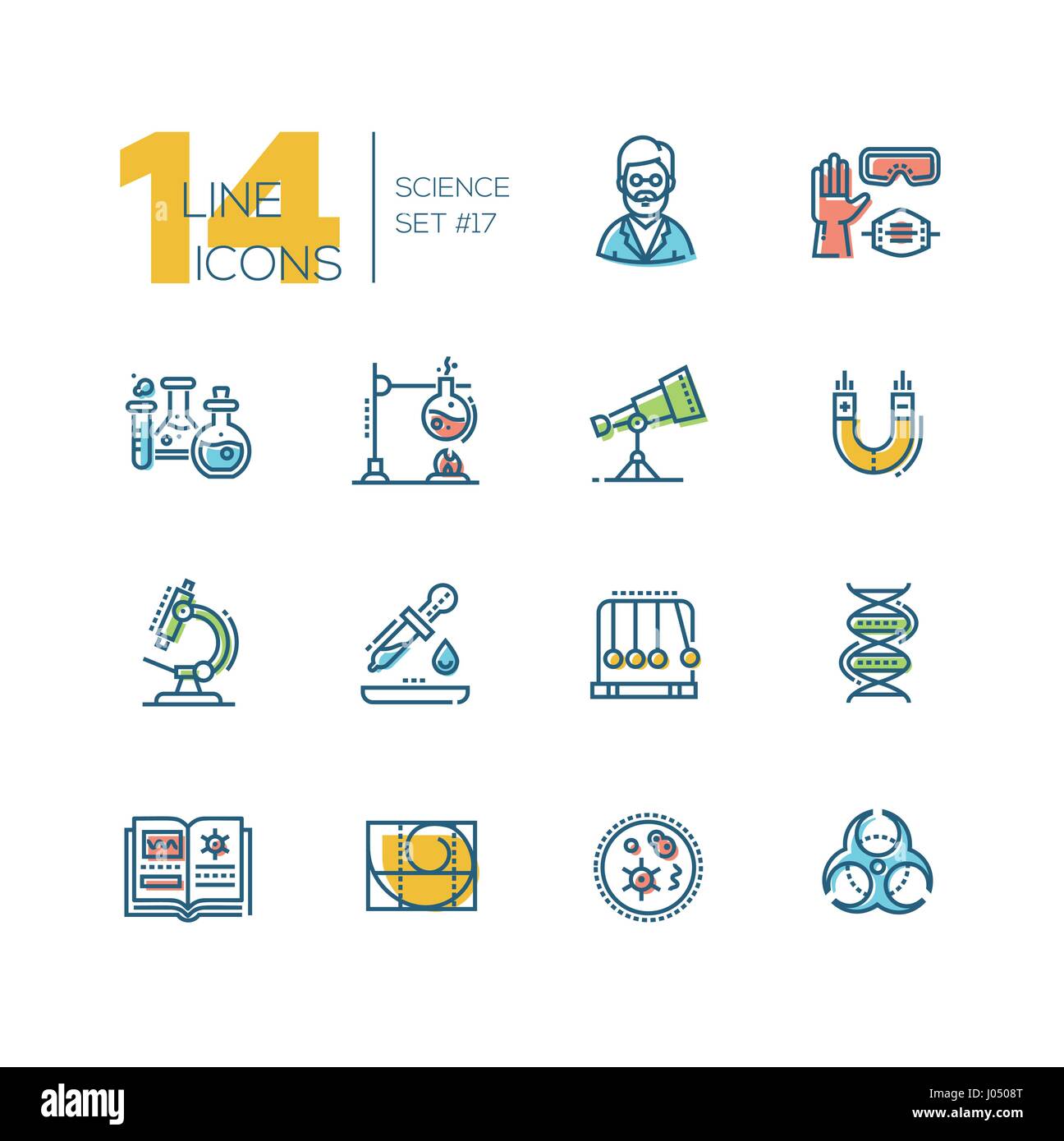 Newton telescope Stock Vector Images - Alamy