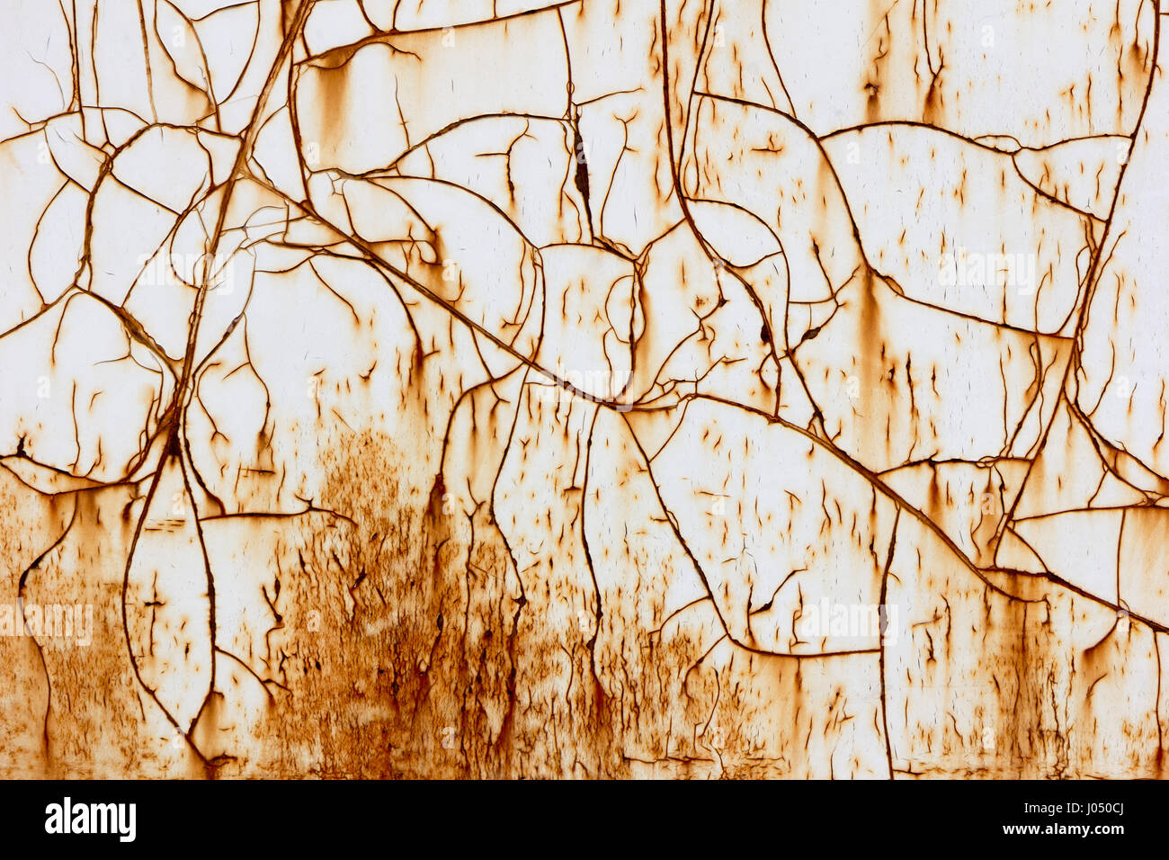 Peeling rusty metal texture Stock Photo - Alamy