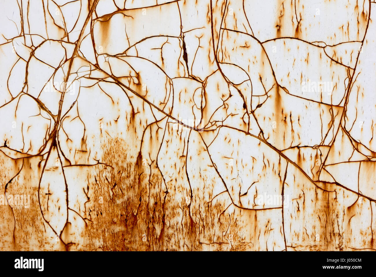 Peeling rusty metal texture Stock Photo - Alamy