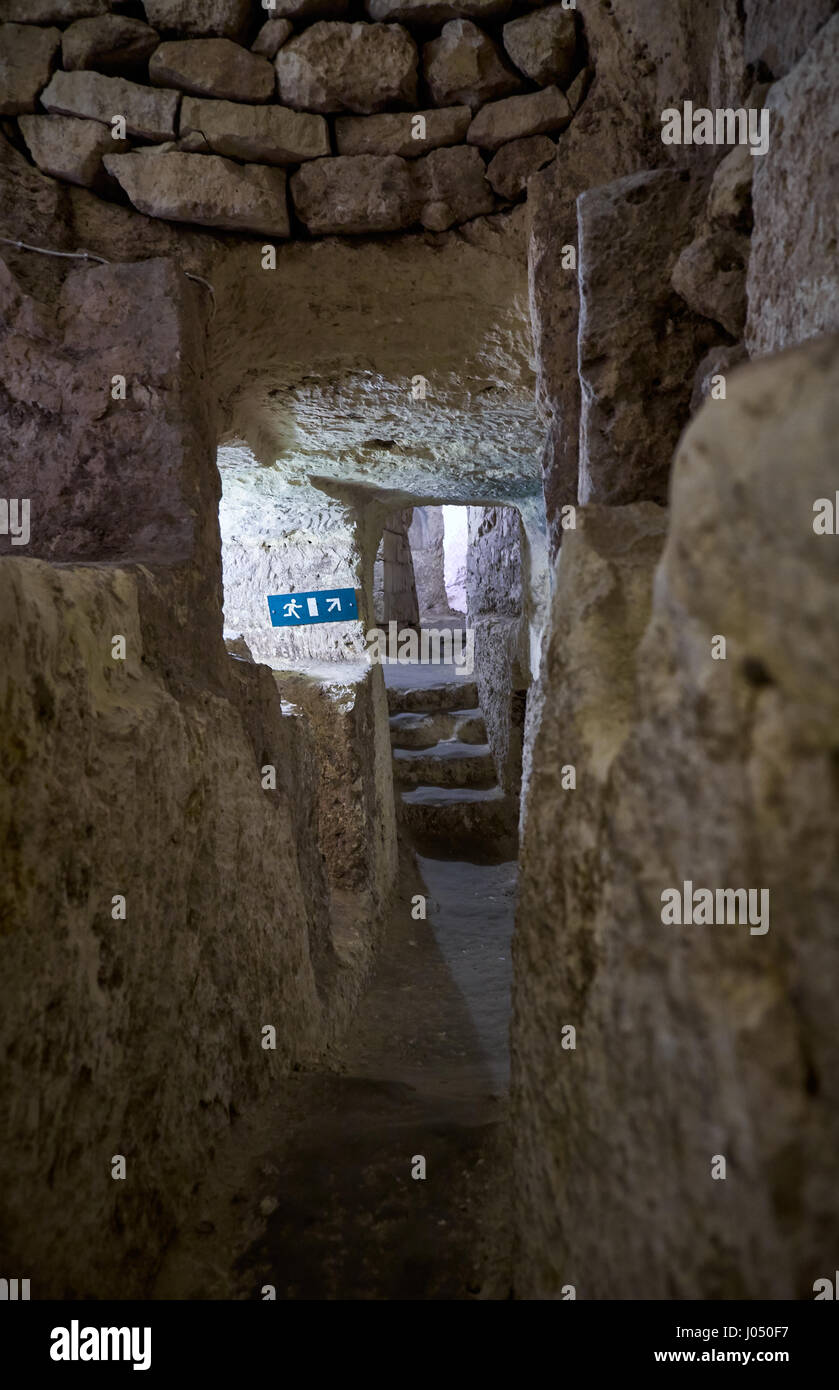 RABAT, MALTA - JULY 29, 2015: St. Paul’s Catacombs - an extensive ...