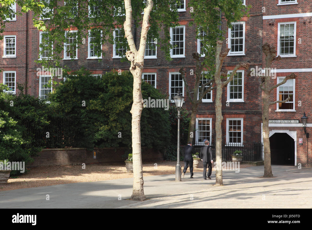 Grays Inn Square and gardens, Camden, London Stock Photo - Alamy