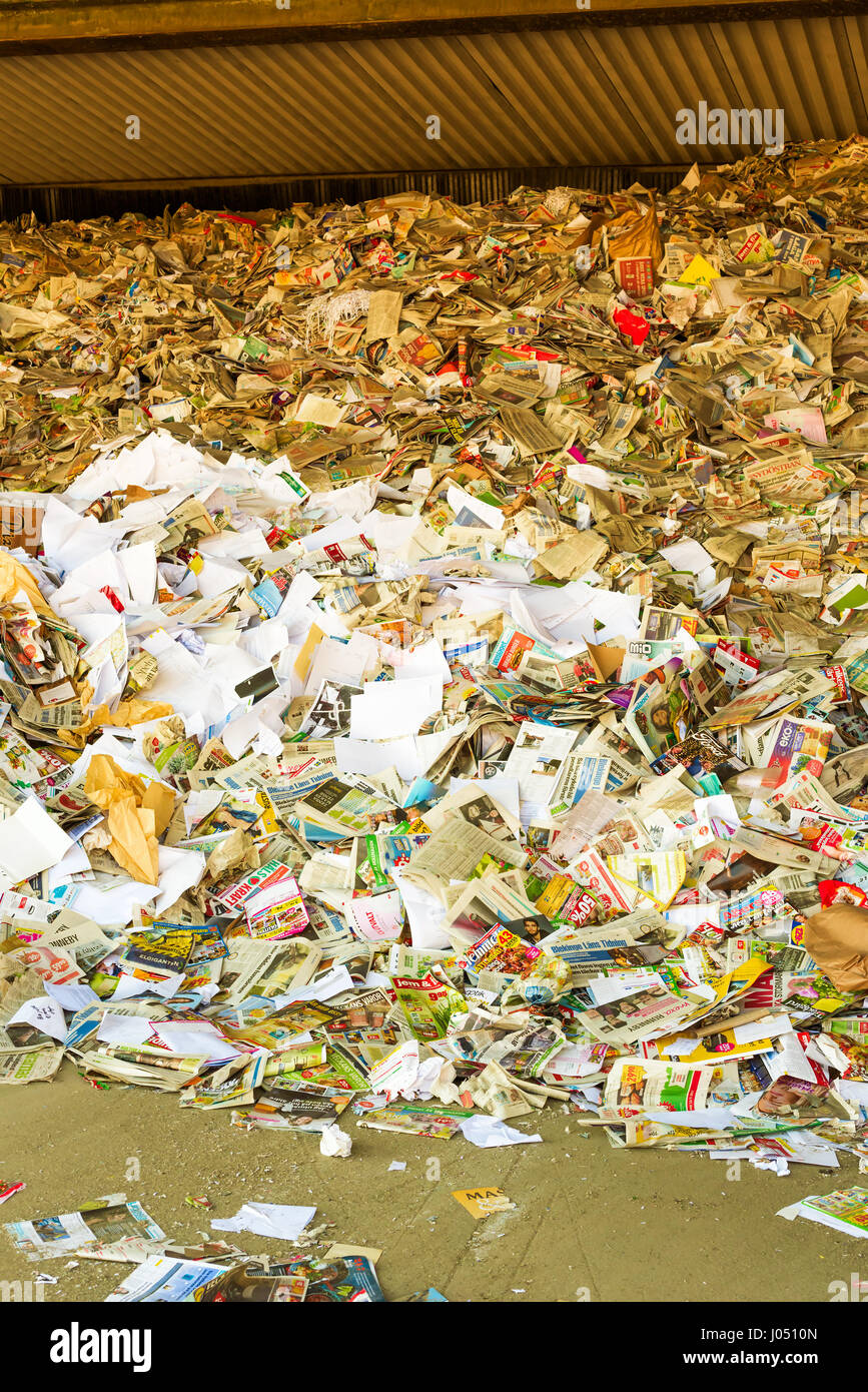 Ronneby, Sweden - March 27, 2017: Documentary of public waste station ...