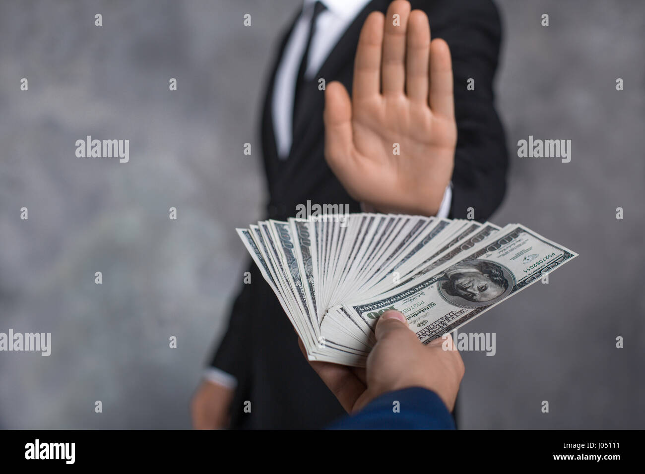 Money Cash Finance Corruption Illegal Transaction Concept Stock Photo ...
