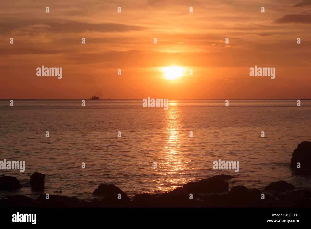 Watching sunsetting hi-res stock photography and images - Alamy