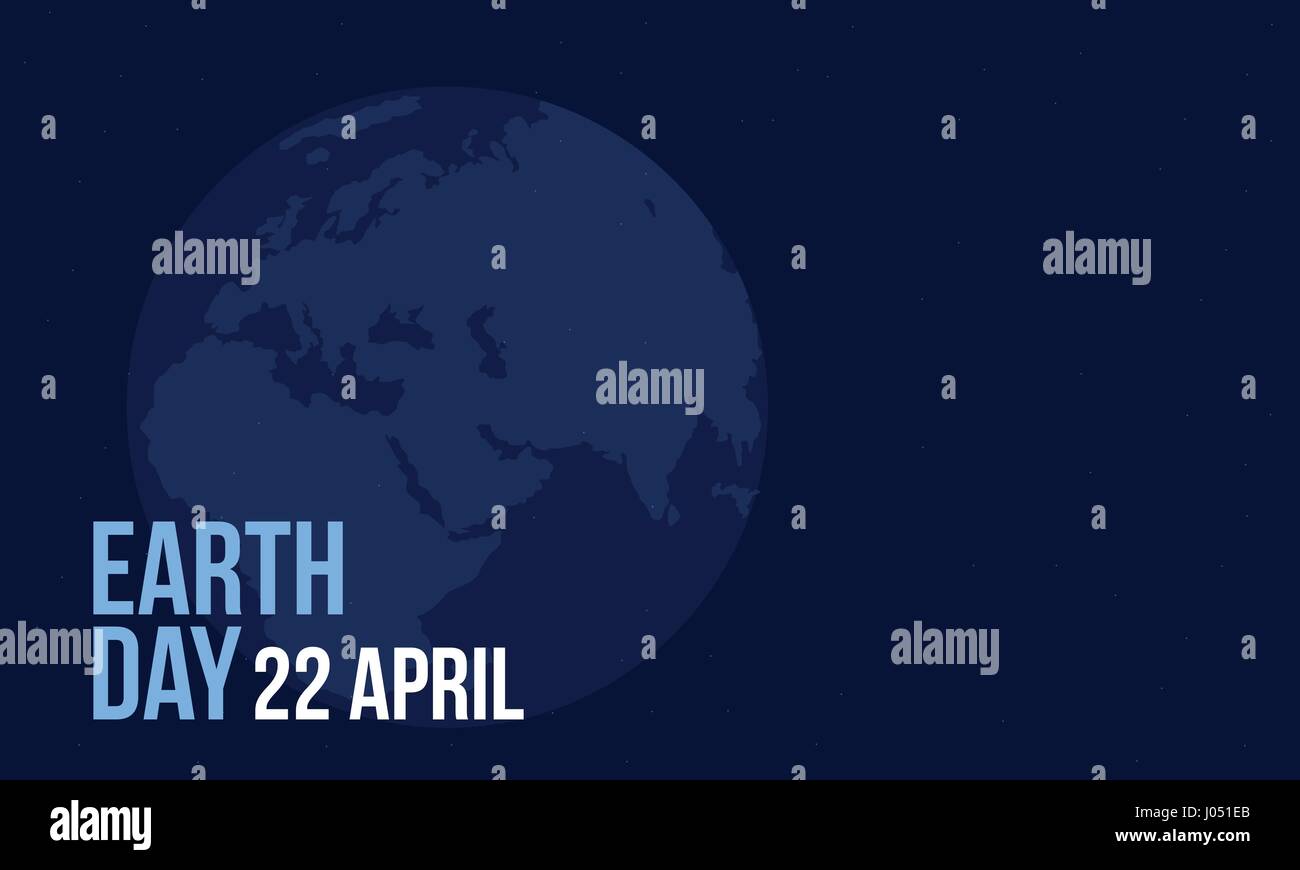 Style Earth Day blue background Stock Vector Image & Art - Alamy