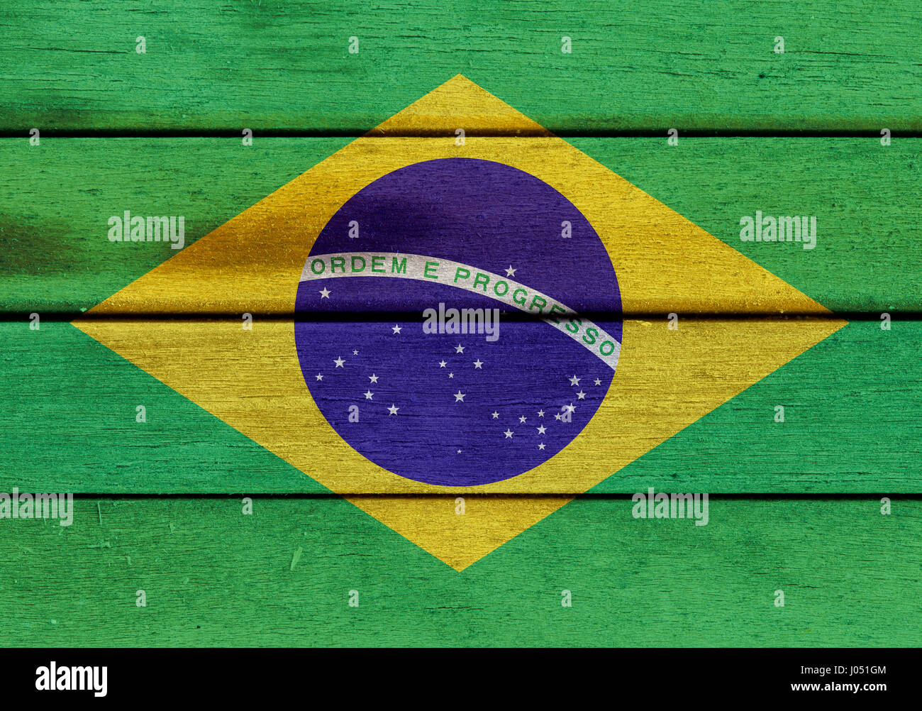 Illustration of Brazil flag over a wooden textured surface Stock Photo ...