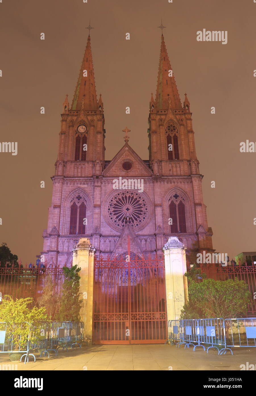Sacred Heart Cathedral in Guangzhou China. Sacred Heart Cathedral is ...