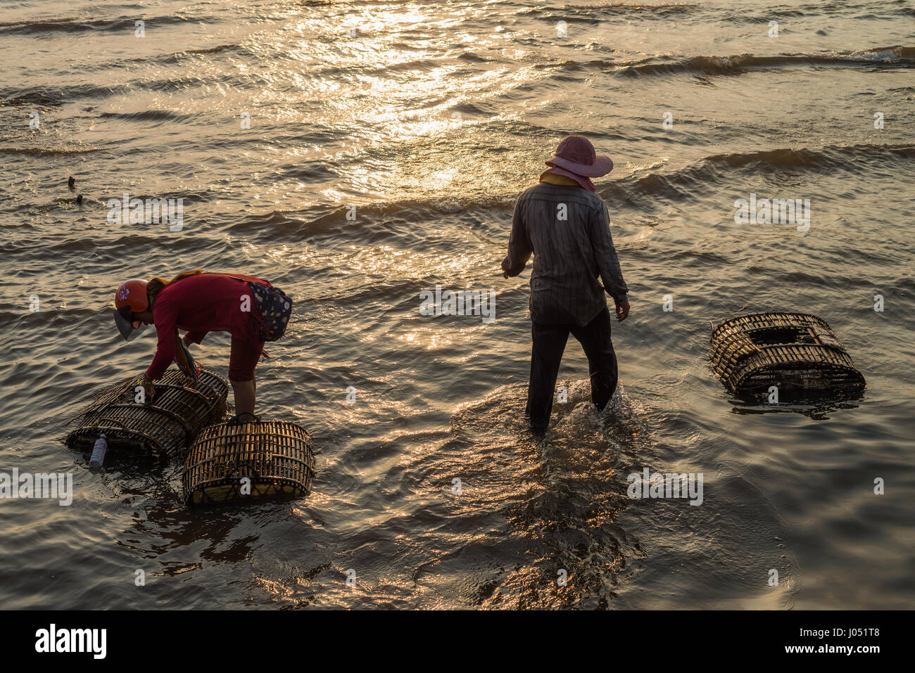Crab market, Kep, Cambodia, Asia Stock Photo - Alamy