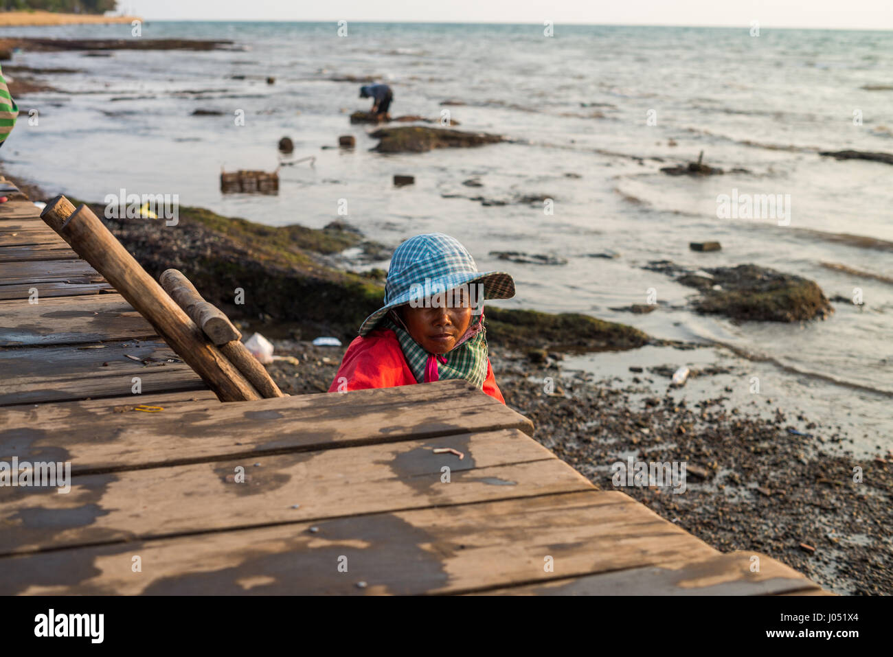 Crab market, Kep, Cambodia, Asia Stock Photo - Alamy