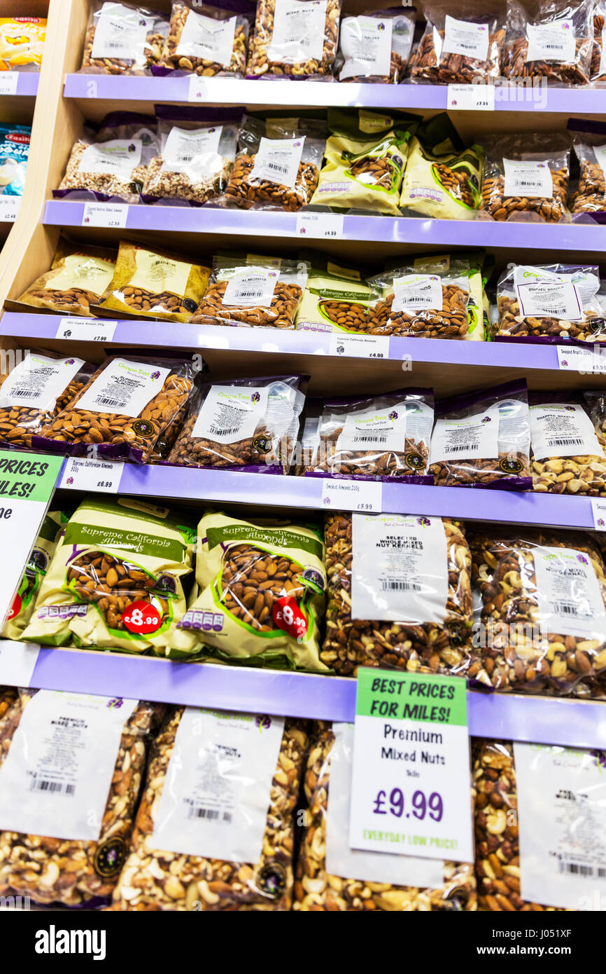 Nuts In Packs High Resolution Stock Photography and Images - Alamy