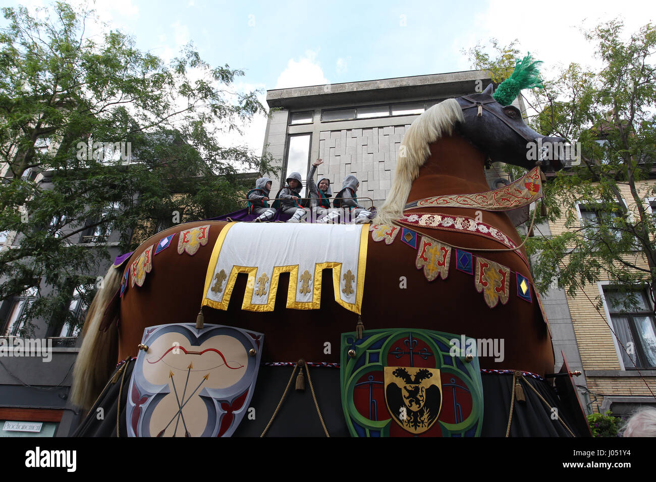 Belgium ath parade giants hi-res stock photography and images - Alamy
