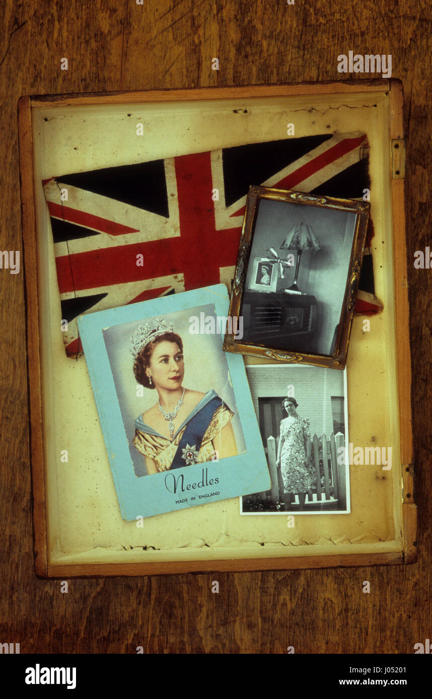 Coronation queen elizabeth ii royal box hi-res stock photography and ...