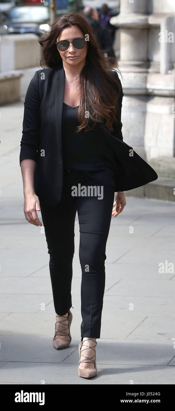 Stacey Giggs, the estranged wife of Ryan Giggs, arrives at the Royal ...