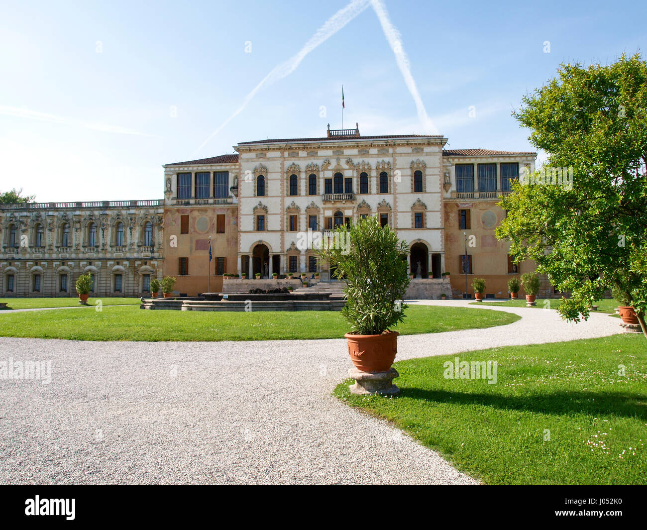Piazzola sul Brenta, Italy - Maj 16, 2016: Villa Contarini Camerini ...