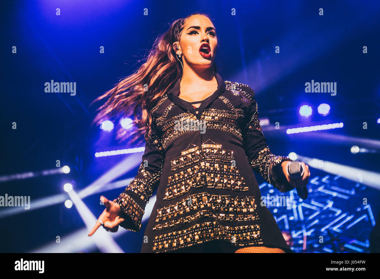 Argentine actress, singer, dancer, model, and songwriter Lali performs ...