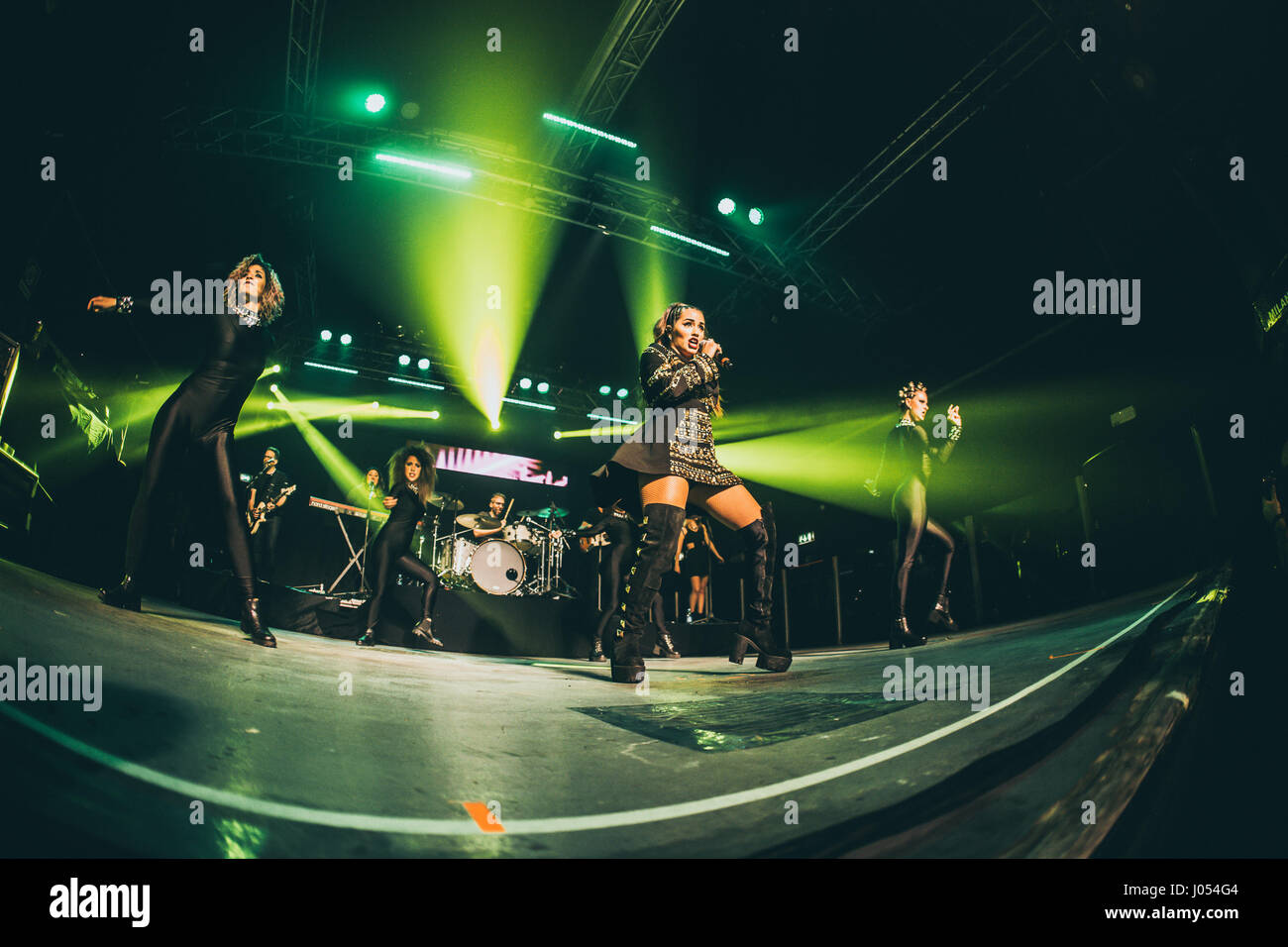 Argentine actress, singer, dancer, model, and songwriter Lali performs ...