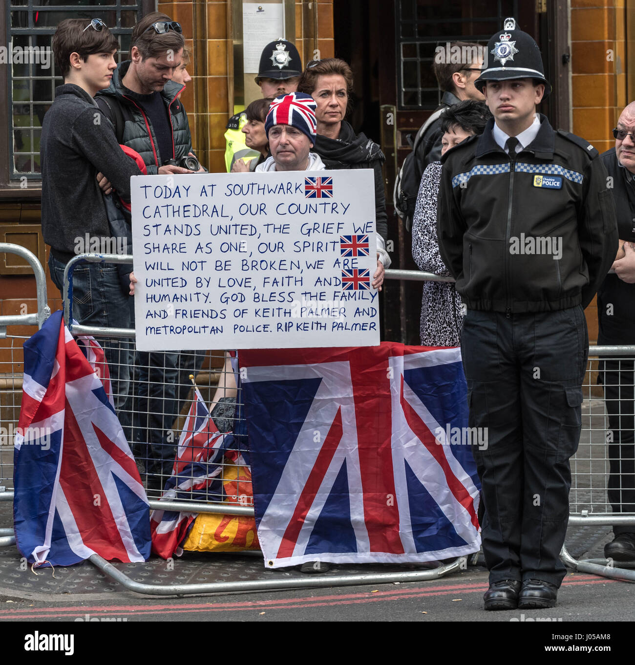 Funeral of keith palmer hi-res stock photography and images - Alamy