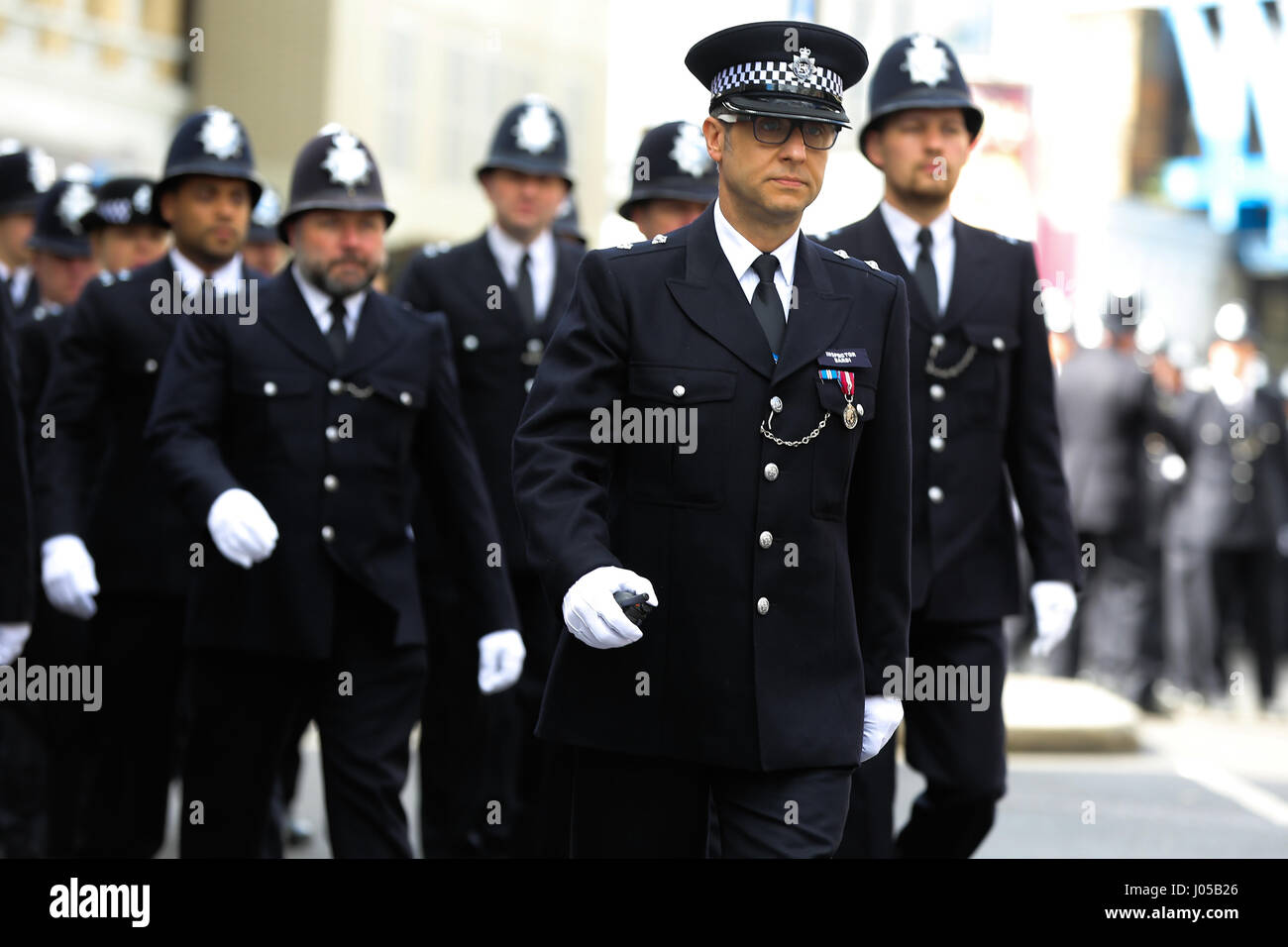 Uk police dress uniform hi-res stock photography and images - Alamy