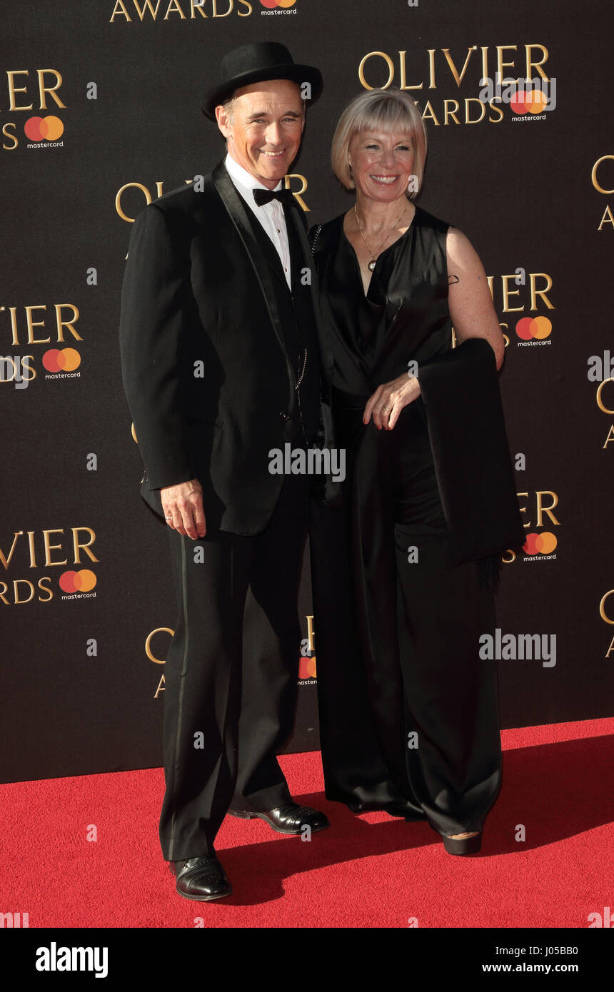 London, UK. 09th Apr, 2017. London, UK. Sir Mark Rylance at The Olivier ...
