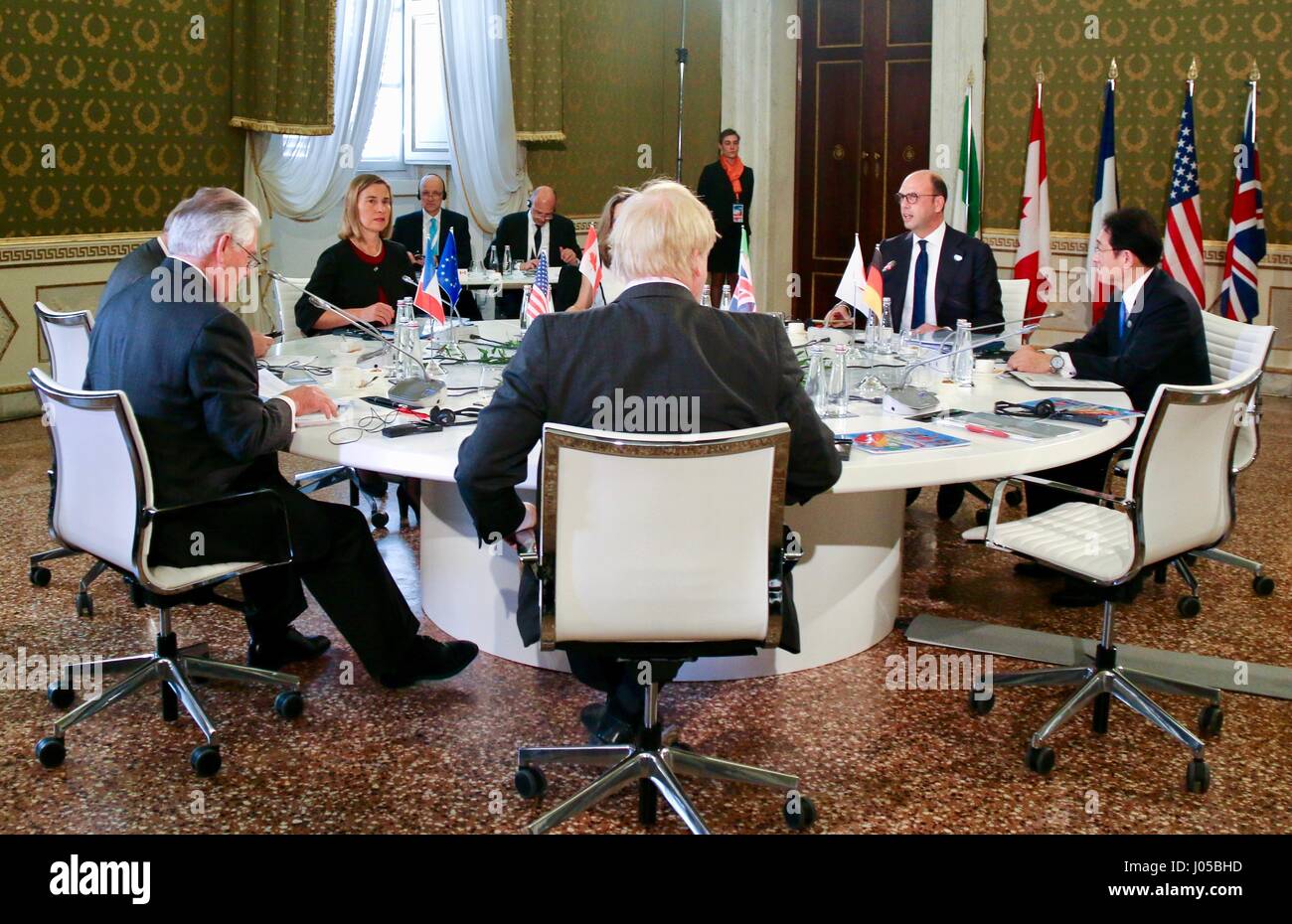 G7 ministerial working session hi-res stock photography and images - Alamy