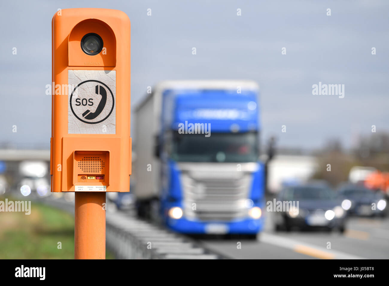 Emergency telephone on motorway hi-res stock photography and images - Alamy