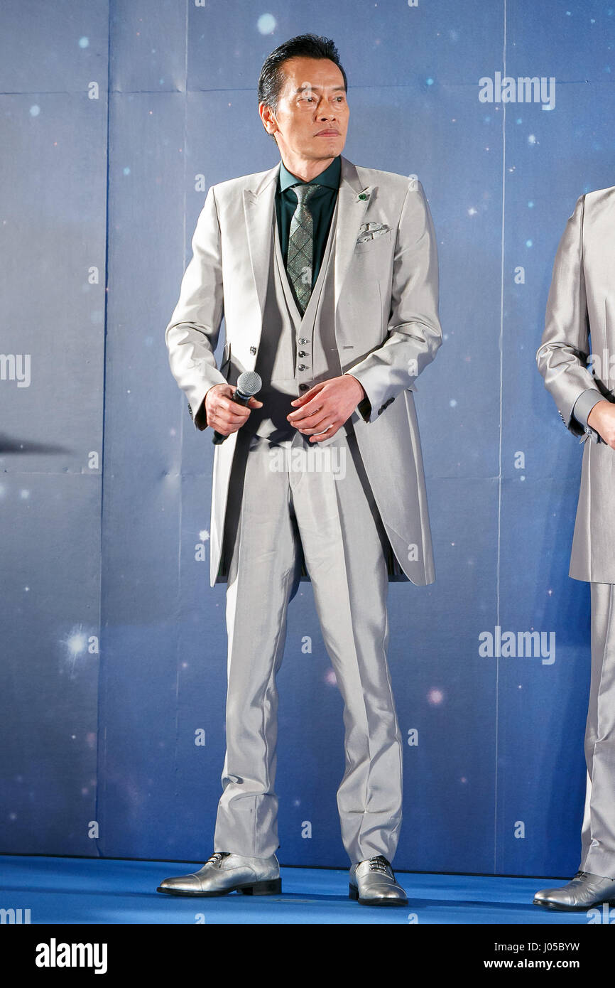 Tokyo, Japan. 10th Apr, 2017. Japanese actor Kenichi Endo attends the ...