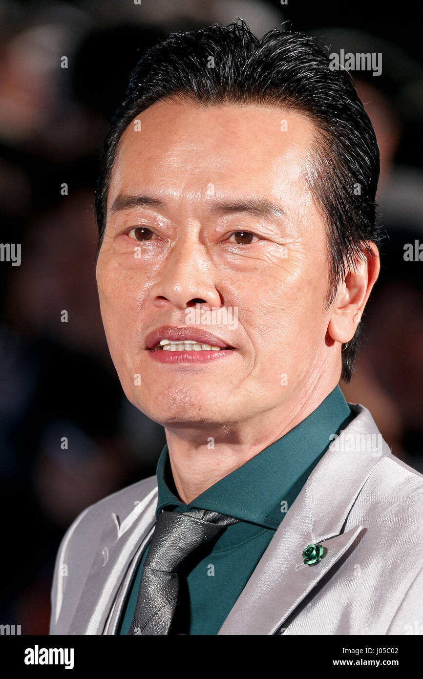 Tokyo, Japan. 10th Apr, 2017. Japanese actor Kenichi Endo attends the ...