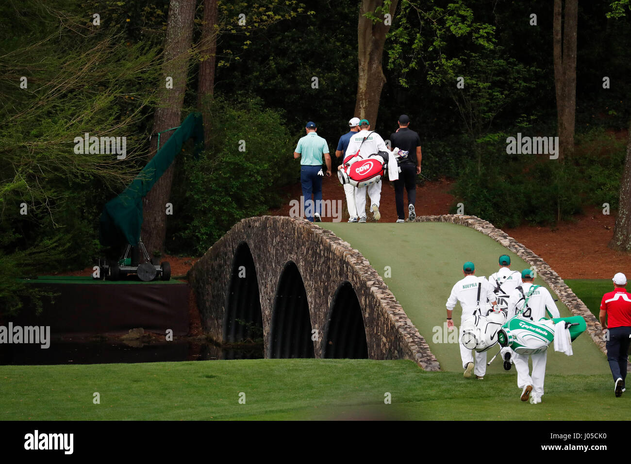 Augusta golf bridge hi-res stock photography and images - Alamy