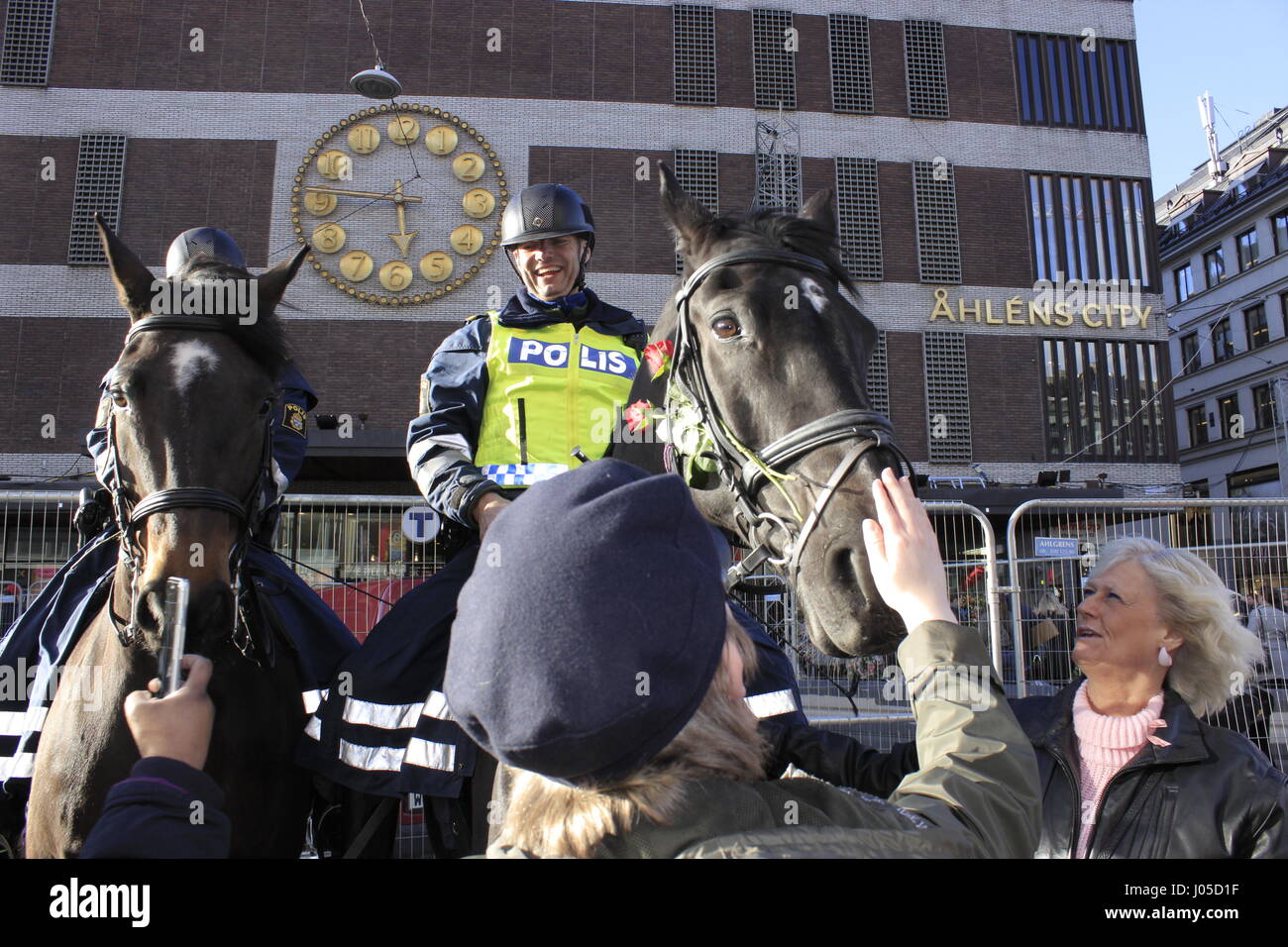 Swedish police officers hi-res stock photography and images - Alamy