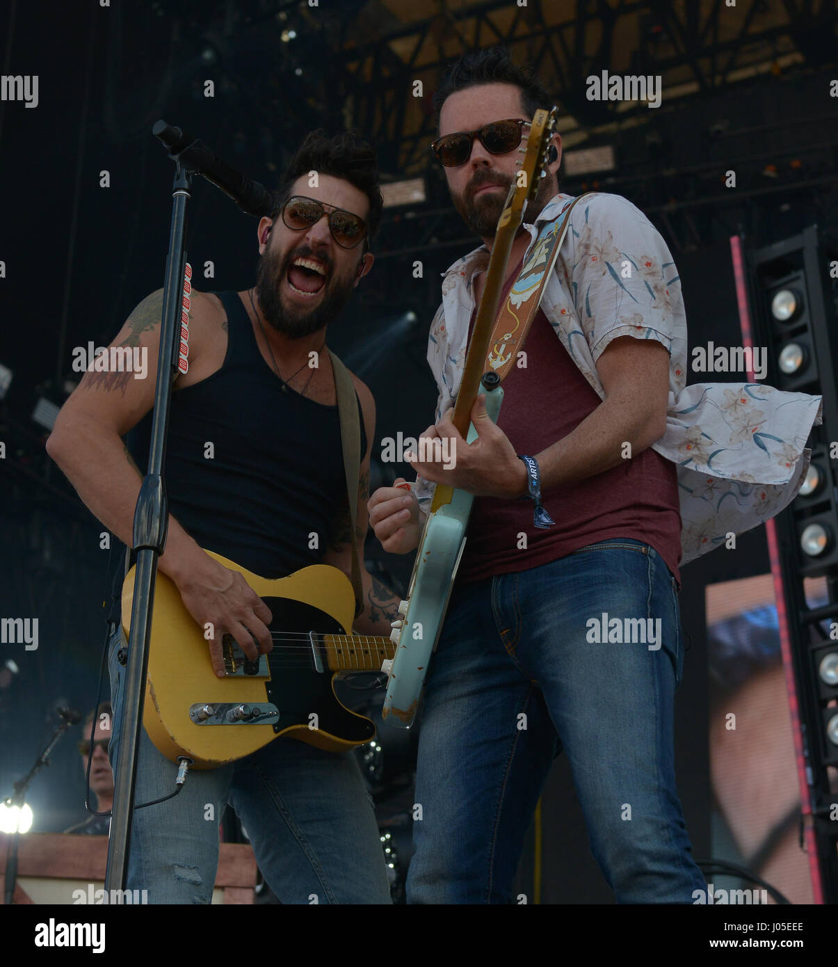 Fort Lauderdale, FL, USA. 09th Apr, 2017. Matthew Ramsey and Trevor ...