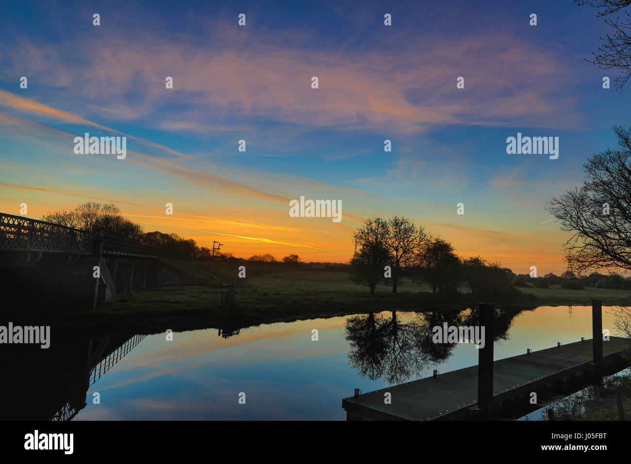 Peterborough , Cambridgeshire, UK. Tuesday 11th April 2017. UK weather ...